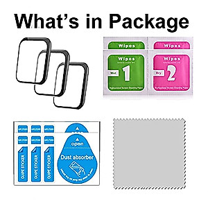 smaate 3D Screen Protector Compatible with SKG V7 and V7 PRO 1.7 inches Smartwatch