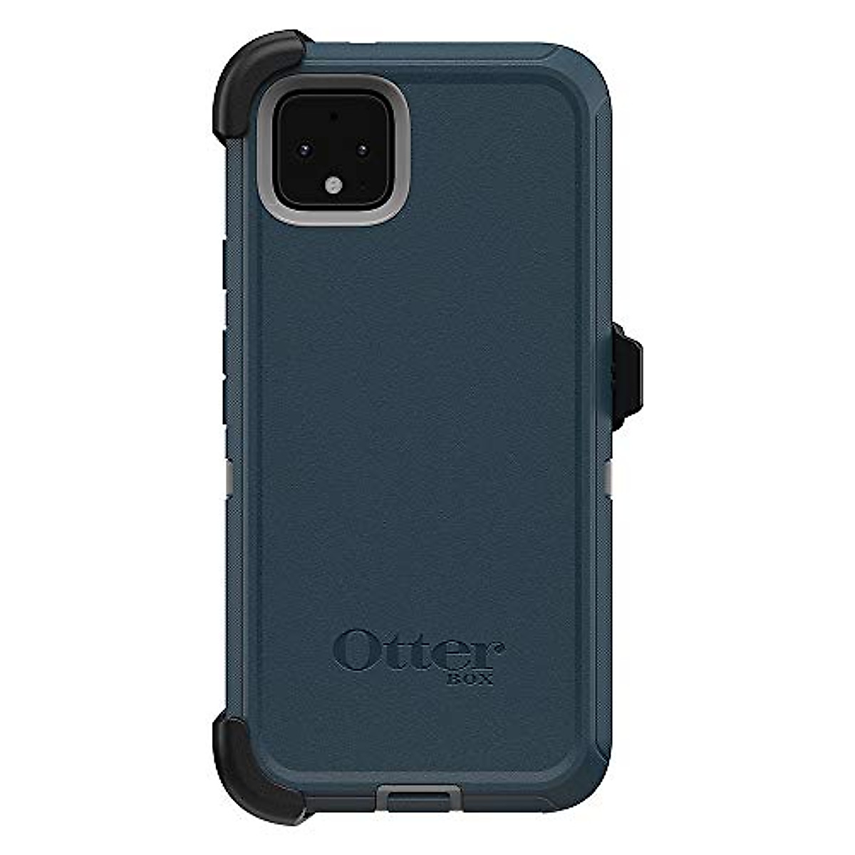 OtterBox Defender Series SCREENLESS Case Case for Google Pixel 4 XL - Gone Fishin (Wet Weather/Majolica Blue)
