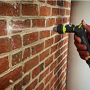 Flexzilla Garden Hose Nozzle - Heavy Duty Twist Action Adjustable Flow, NFZG51-E, ZillaGreen™