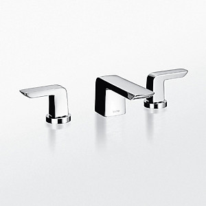 TOTO TB960DD#PN Soiree Deck Mounted Bath Trim, Polished Nickel