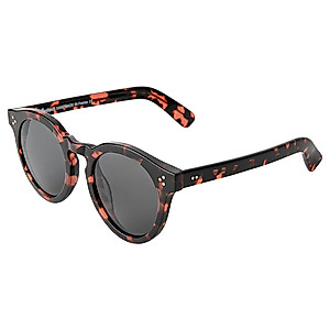 Illesteva Sunglasses Leonard II E - Pink Tortoise/Grey