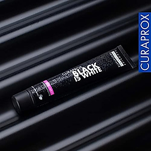Curaprox Black is White Activated Charcoal Toothpaste, 90ml