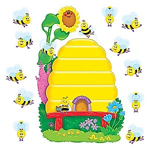 Trend Busy Bees Job Chart Bulletin Board Set, Multicolor