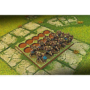 LITKO 5x4 Formation Rank Tray for 25mm Circle Bases