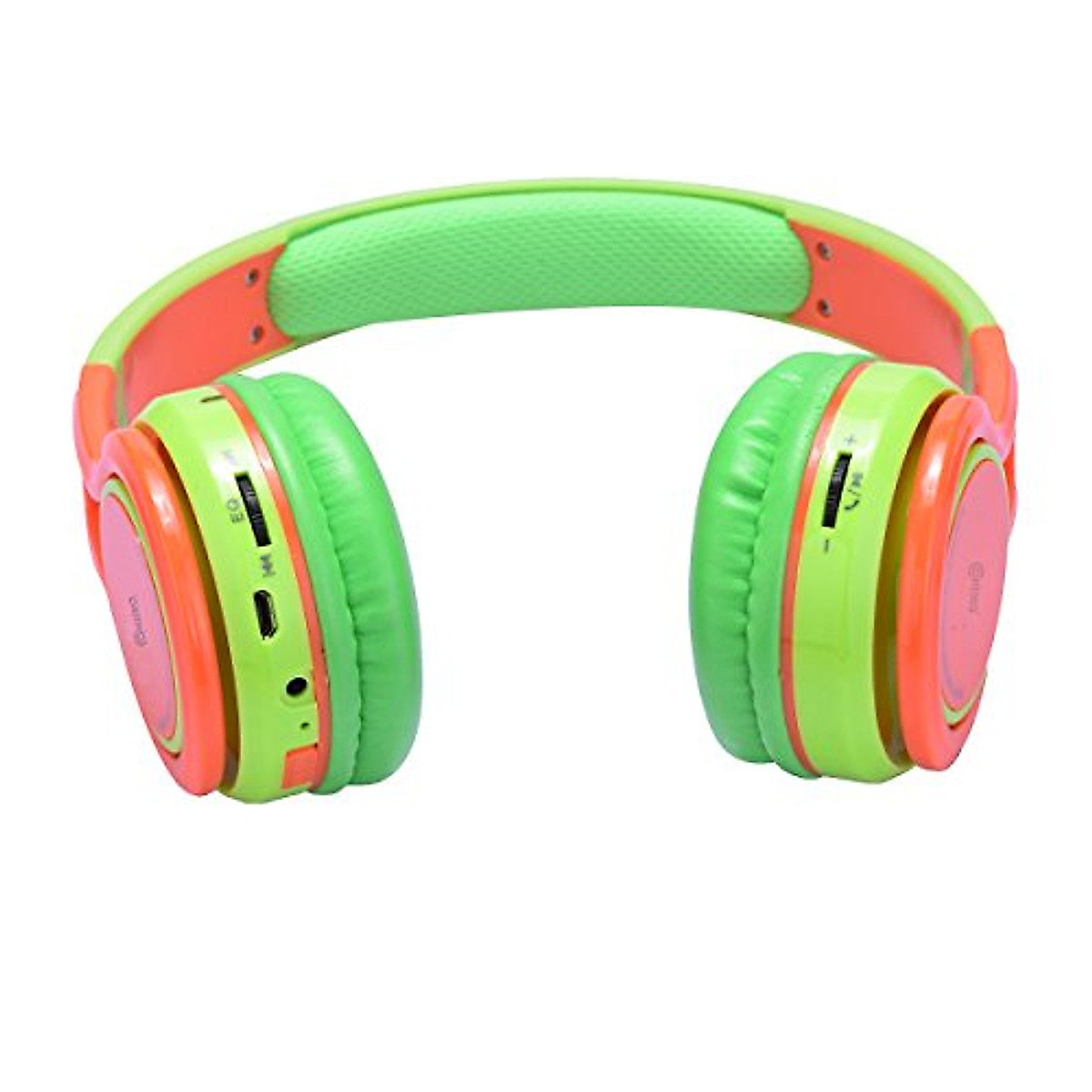 Contixo KB-2600 Kid Foldable Wireless Bluetooth Headphone Green