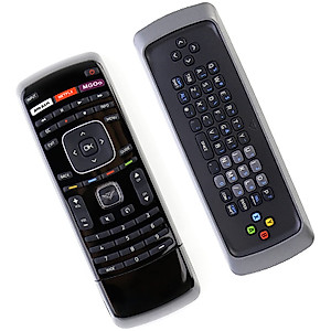 XRT302 Replace Remote Control QWERTY Dual Keyboard fit for Vizio Smart TV M420SL M550VSE E420i-A1 E500i-A1 M420KD M470VSE E552VLE M470sl M550sl M320sl Sb4020ma0m420sl M550SV M370SR M420SR M650VSE