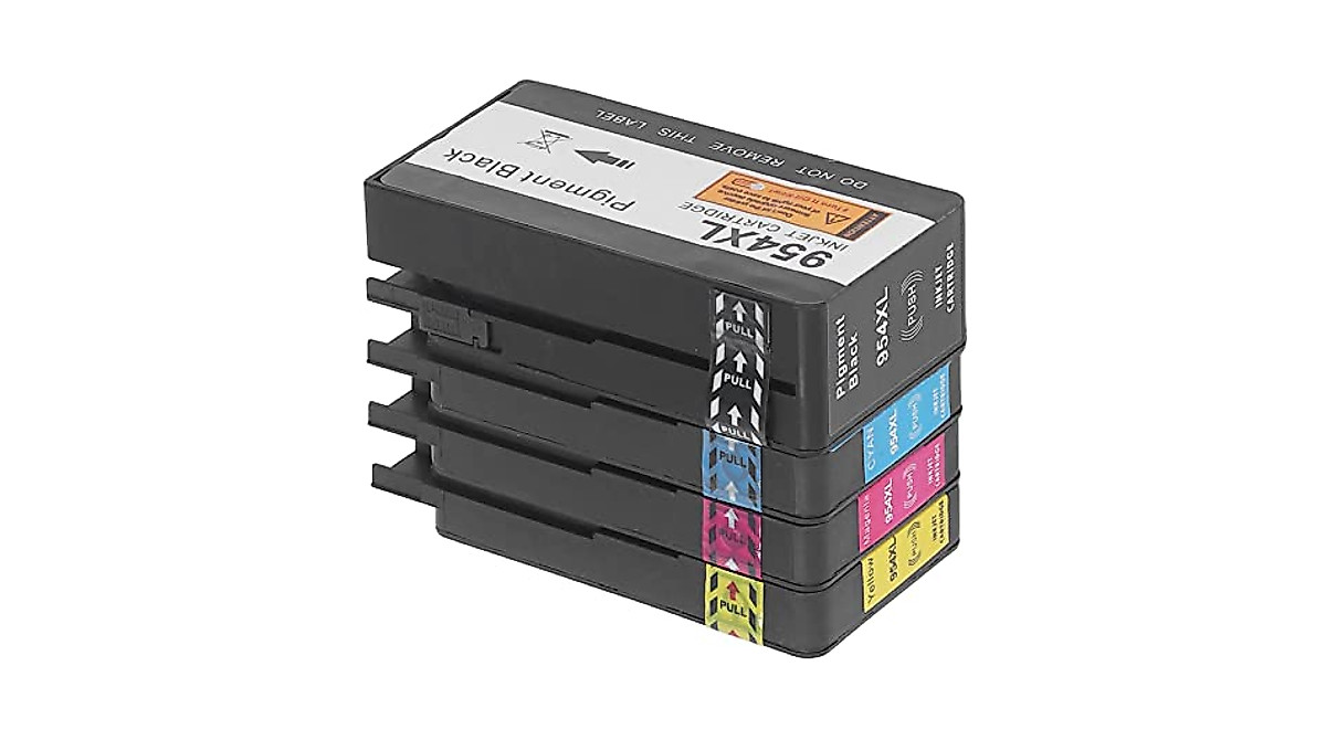 Hilitand Printer Ink Cartridges: 4 Colors, High Capacity, Smart Chip
