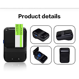 Barcode Thermal Printer Bluetooth 58mm bar Code Label Wireless Portable Handheld Thermal Label Printer 2 inch Free APP iOS Android PC