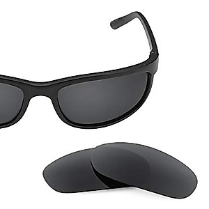 Revant Replacement Lenses for Ray-Ban Predator 2 RB2027 62mm sunglasses, UV Protection, Anti-Scratch and Impact Resistant, Polarized Stealth Black
