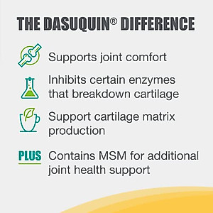 Nutramax Dasuquin with MSM Joint Health Supplement for Large Dogs - With Glucosamine, MSM, Chondroitin, ASU, Boswellia Serrata Extract, and Green Tea Extract, 150 Chewable Tablets
