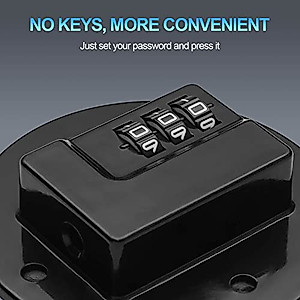 2 Pcs Fridge Lock, Refrigerator Lock, Secure Your Fridge with Our Combination Lock!, no Keys Needed! This Pantry Lock Works on fridges, freezers, cabinets, Drawers, and Even Toilet Seats.