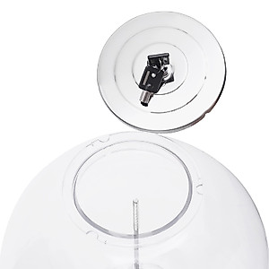 Gumball Machine, Gum Ball Candy Machine Mini Vending Machine Hold 500 Balls or Candies with a Diameter of 1.26 Inch, Candy Vending Machine for Birthdays, Christmas and Kiddie Parties (red)