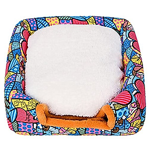 Yurt Dog House and Kitty Litter Closed Folding Villa Strawberry Nest Pet Supplies