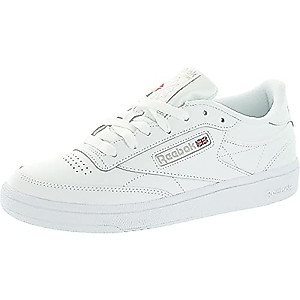 Reebok Women's Club C 85 Sneaker, White/Light Grey, 9