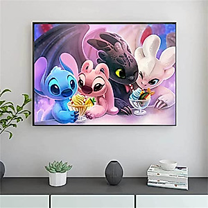 Hyporeak Diamond Painting Kits for Adults,Diamond Art Kit,5D Diamond Painting Kit Full Drill Round for Gift,Wall Decor,Relaxing(12x16)