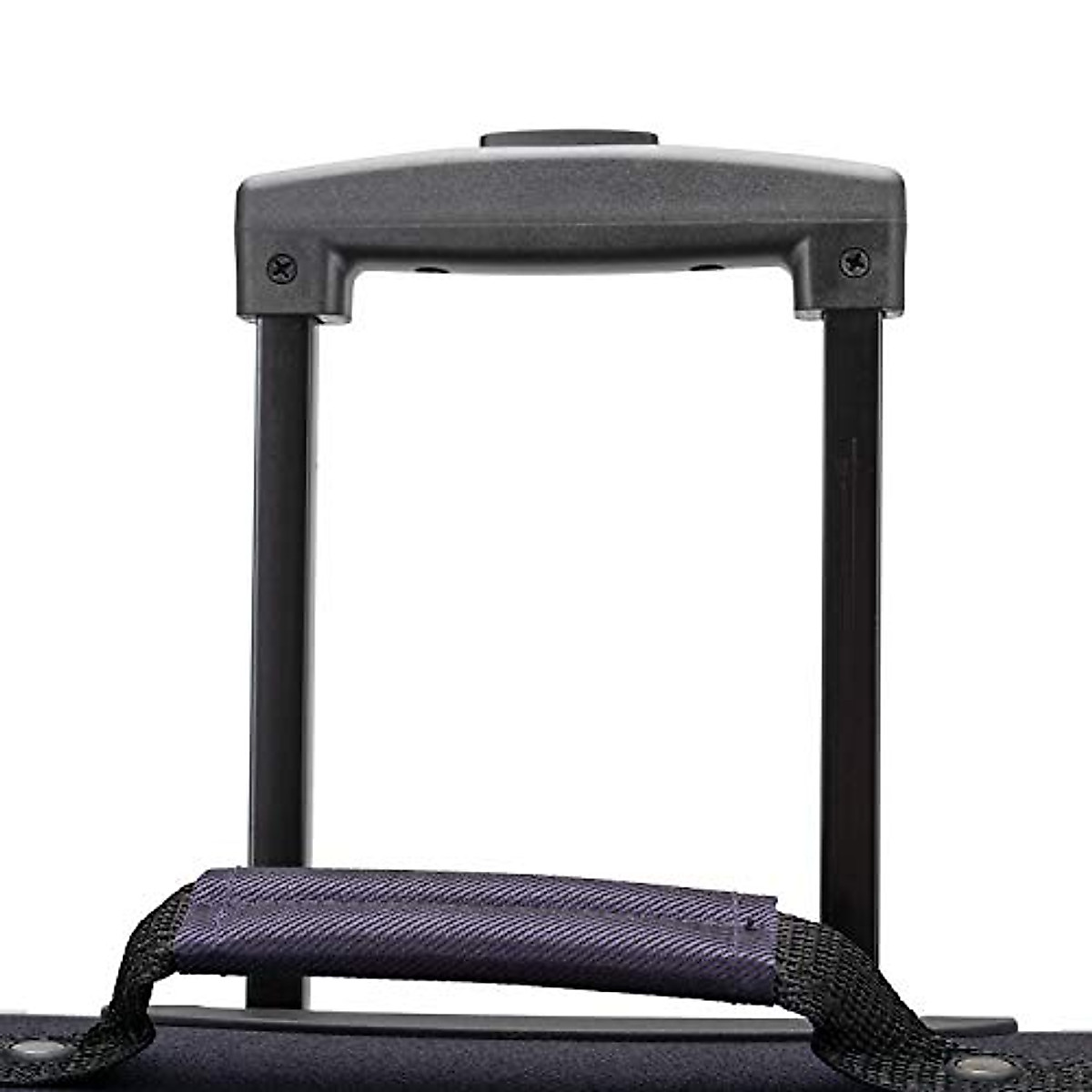 U.S. Traveler Aviron Bay Expandable Softside Spinner Wheels, Purple, 2 Piece Luggage