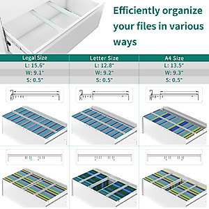 YITAHOME 3 Drawer Lateral File Cabinet with Lock, Metal Stainless Steel Wide Lateral Filing Cabinet for Legal/Letter A4 Size, Office Organizer Storage Cabinet,White