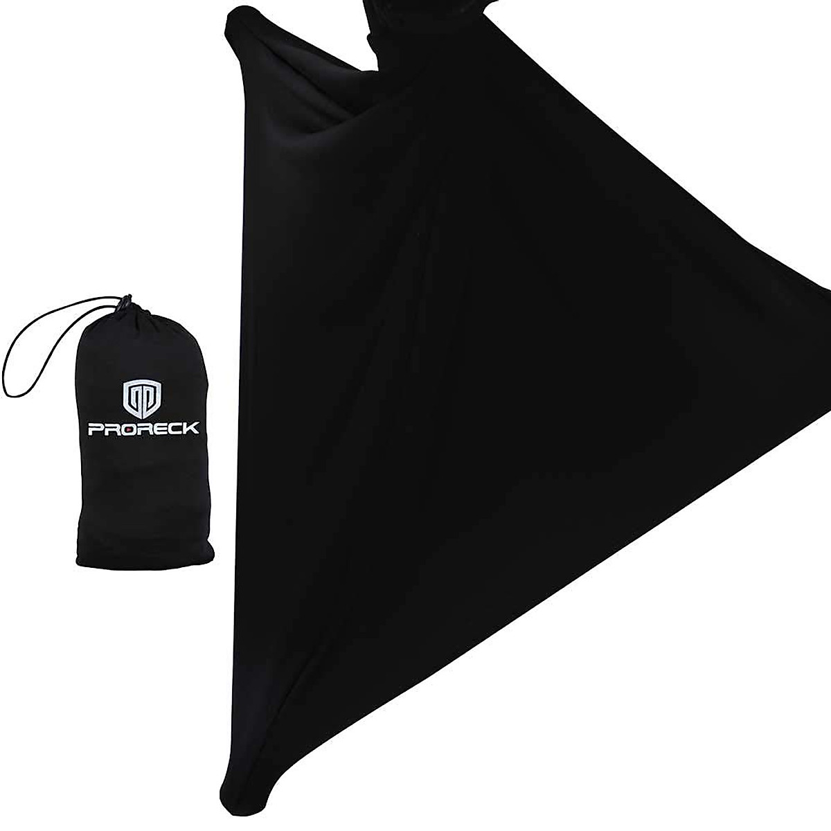 PRORECK Speaker Stand Cover Tripod Stand Skirt Skrim 360 Degree Cover Black x 2