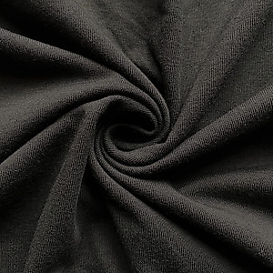 DANVOUY Womens V-Neck If My Mouth Doesn't Say It My Face Definitely Will T Shirt Black XX-Large