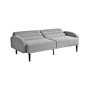 Serta Roswell Convertible Sofa Light Gray