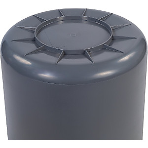 Carlisle FoodService Products 34101023 Bronco Round Waste Container Only, 10 Gallon, Gray