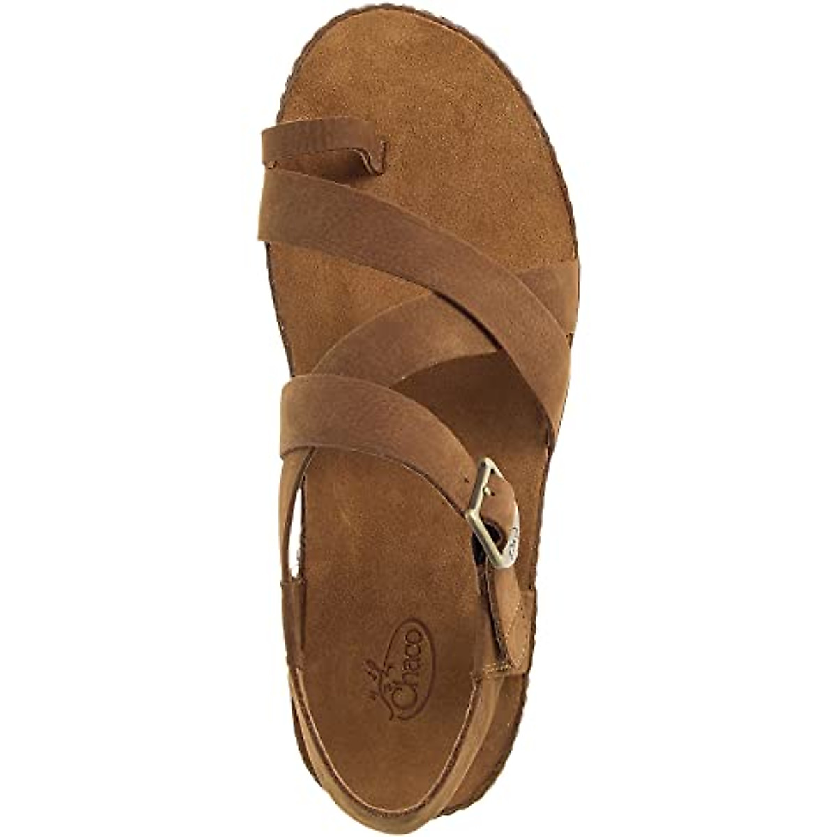 Chaco Women's Wayfarer Loop Sandal, Toffee, 6