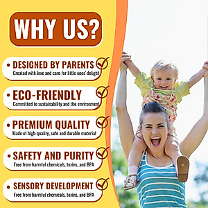 caaocho Pure Natural Rubber Sensory Ball Sunshine 3" - Sealed Hole, BPA Free Baby Ball Toy, for Sensory Play, for Sensory Development, Hole Free Baby Toy, Perfect Bouncer, Without Hole