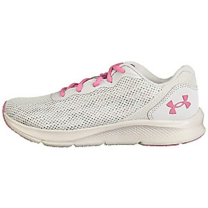 Under Armour Women's Shadow --Running Shoe, (104) Halo Gray/Halo Gray/Pace Pink, 8.5