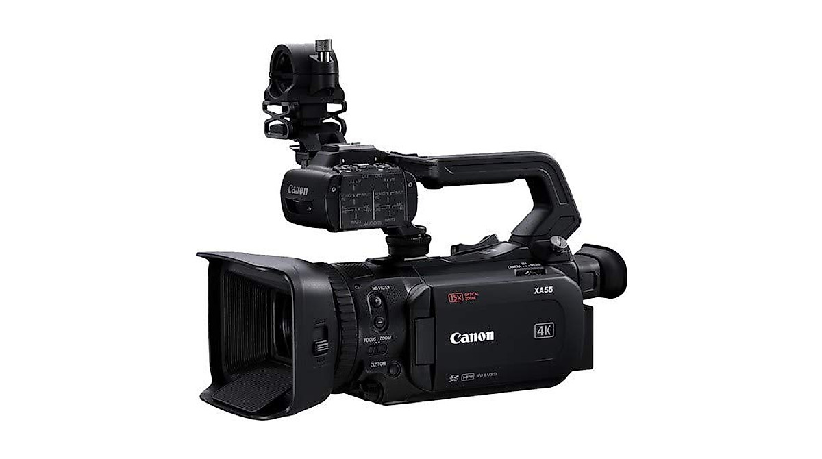 Canon XA55 Professional Camcorder Black | High-Quality Video Recording