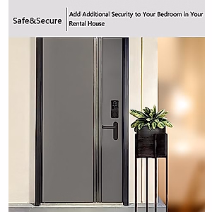 Lockly Secure Pro Deadbolt, Wi-Fi Smart Lock, Keyless Entry Door Lock, Smart Locks for Any Doors, PIN Genie® Keypad, 3D Biometric Fingerprint Sensor, Auto Lock, Rekeying Capability - Venetian Bronze