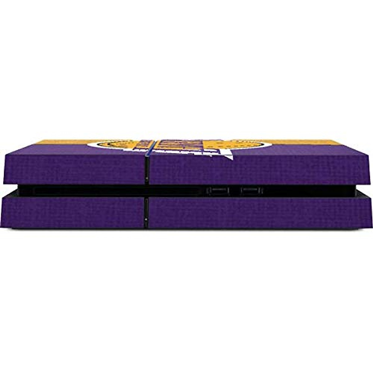 Skinit Decal Gaming Skin for PS4 Console - Officially Licensed NBA Los Angeles Lakers Canvas Design