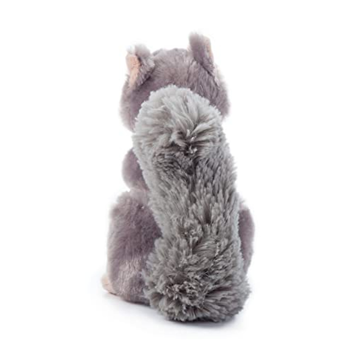 The Petting Zoo Squirrel Stuffed Animal Plushie, Gifts for Kids, Wild Onez Babiez Wildlife Animals, Squirrel Plush Toy 6 inches