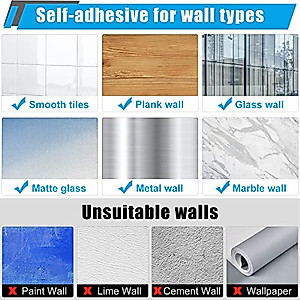 Broom Holder Wall Mount, Screw Drilling & No Drill Sturdy Heavy Duty Stainless Steel Wall Mounted, Broom Organizer Wall Mount with Hooks Hanger, Wall Holder for Bathroom, Garage, Kitchen, Garden