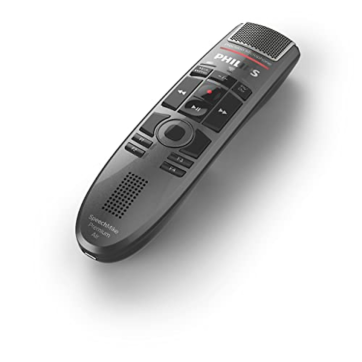 Philips SpeechMike Premium Air Wireless Dictation USB Microphone, Push-Button