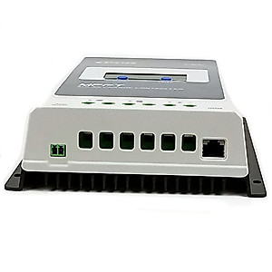 40A MPPT Solar Charge Controller +MT50 Monitor+Temp.Sensor Package Tracer 4210AN 100V Solar Panels Power Input Support Lithium Battery Charger Regulator Negative Ground