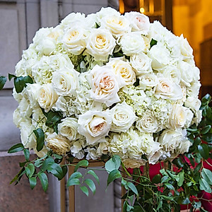 Max Shape Round Floral Foam Blocks,Large Dry Floral Foam for Artificial Flowers,Craft Project,Wedding Aisle Flowers,Arty Decoration 6 Pack (7.87'')