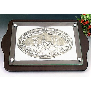 Silver Plated Rectangle Challah Board