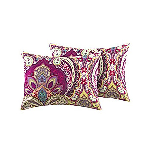 VCNY Home AliciaBohemian Paisley 8 Piece Bed-In-A-Bag Comforter Set, King, Multi