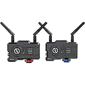 Hollyland Mars 400S PRO Wireless Video Transmission System, 1080P HDMI SDI Transmitter and Receiver, 0.08s Latency, 400ft Range, 8 Channels, 4 APP Monitoring, 3-Way Power Supply, 3 Scene Modes