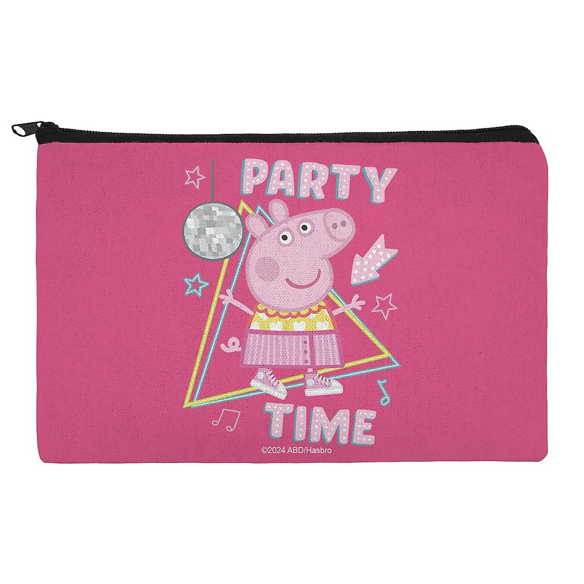 GRAPHICS & MORE Peppa Pig Party Time Pencil Pen Organizer Zipper Pouch Case