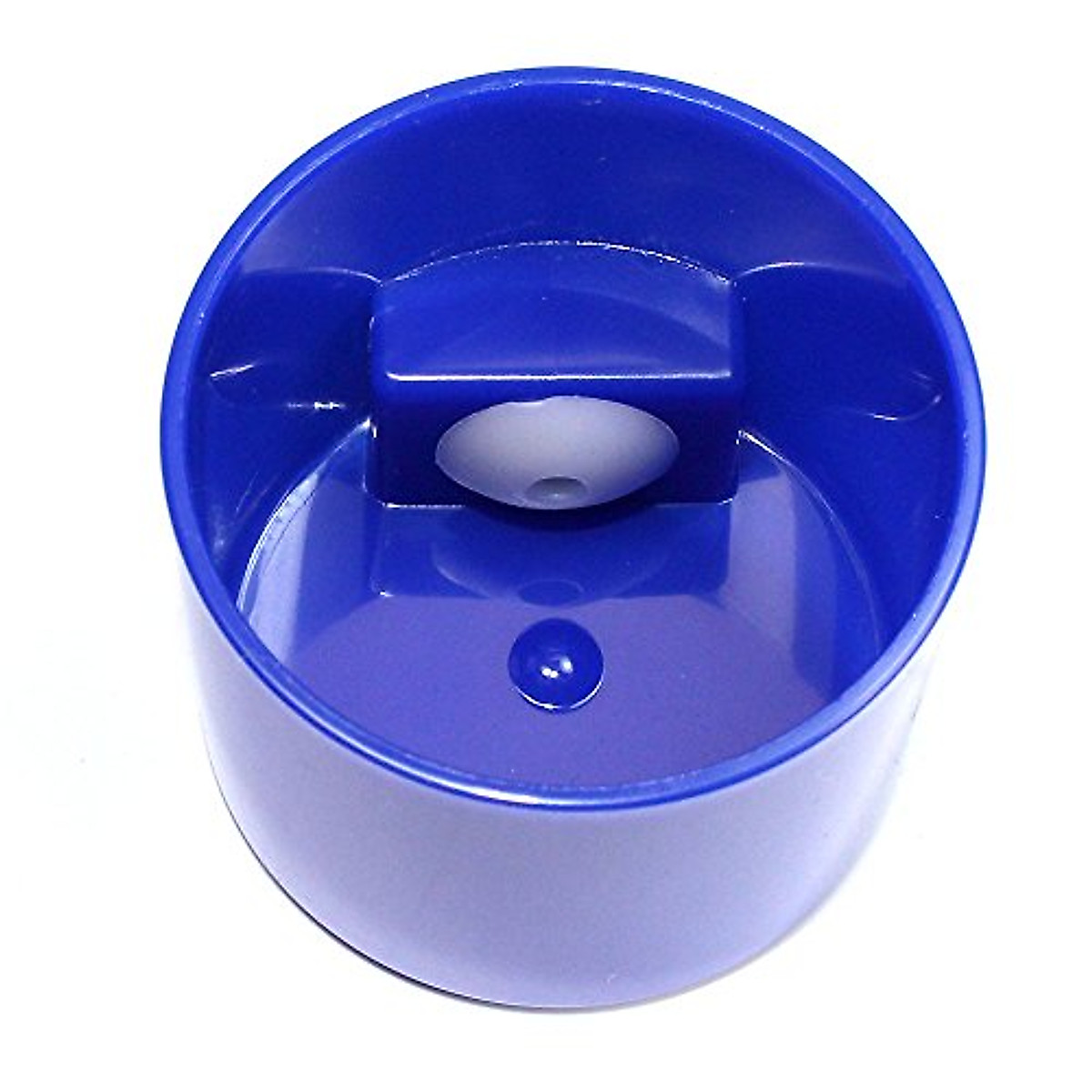 Vitavac - 5g to 20 grams Airtight Multi-Use Vacuum Seal Portable Storage Container for Dry Goods, Food, and Herbs - Dark Blue Cap & Clear Body