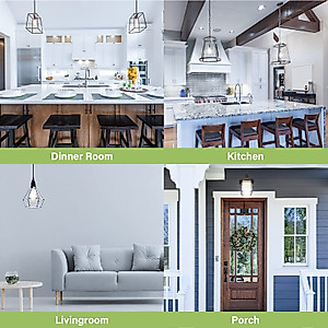 Sigalux Edison Bulbs, E26 LED Bulb ST58 Filament Clear Non-Dimmable Vintage Light Bulbs 60W Equivalent 700LM Daylight White 5000K 15, 000hrs 6 Pack