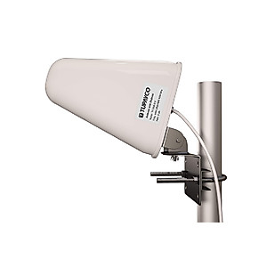 Tupavco DB541 WiFi Antenna Dual Band - (2.4GHz) and (5GHz/5.8GHz) 9DBI - Medium Range Directional (not-Yagi) Wireless LAN Network Antenna, White