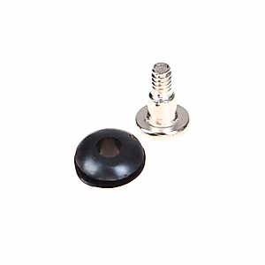 VizGiz 20 Pack 3.5 inch HDD Screws 6#-32 Shockproof Screw Rubber Ring Washer Anti-Vibration Mounted Bolts for PC Computer Chassis Case 3.5'' HDD Hard Drive Shock Proof Mounting Stepped Screws