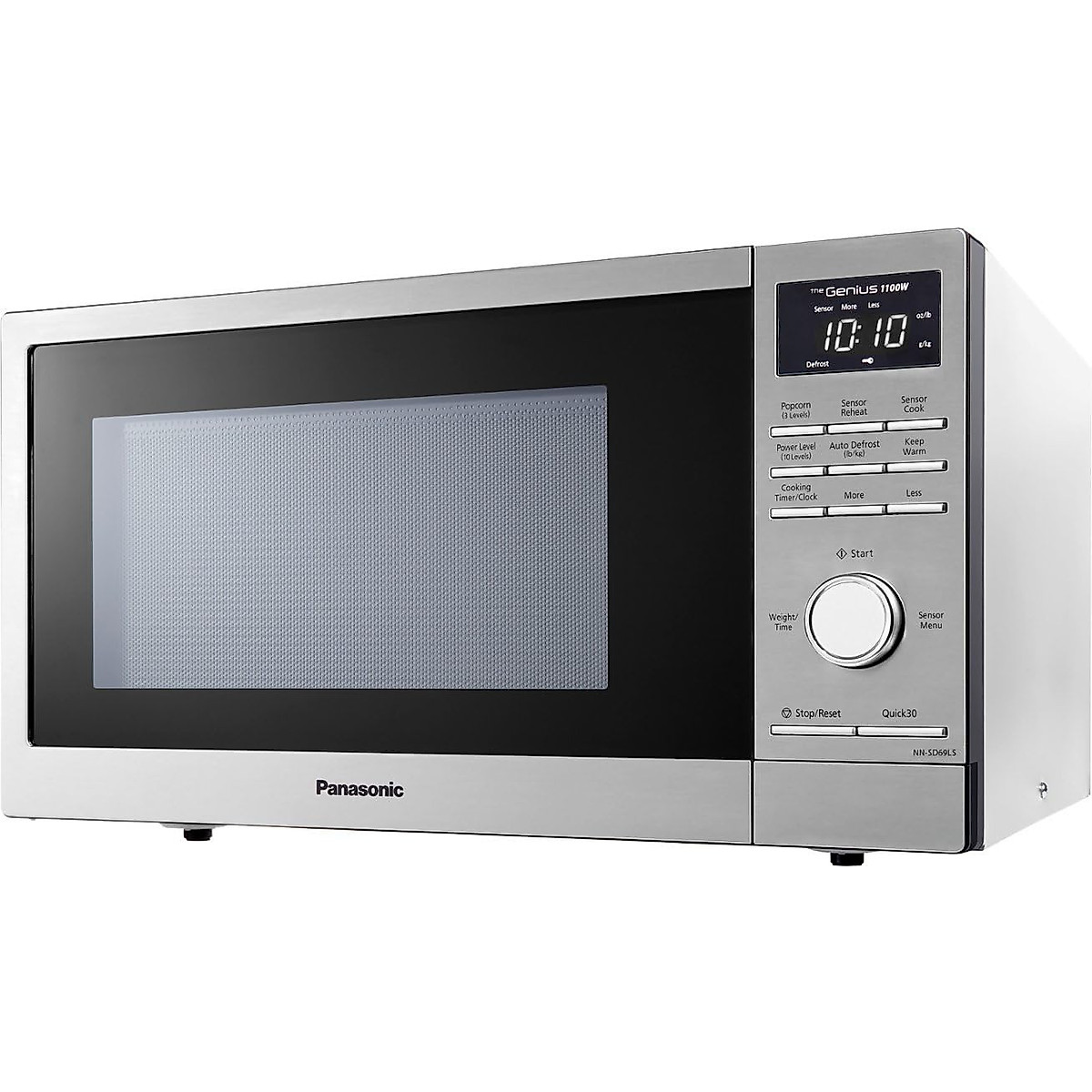 Panasonic NN-SD69LS 1.3 cu. ft. 1100W Microwave with Sensor Cook Technology - Stainless Steel