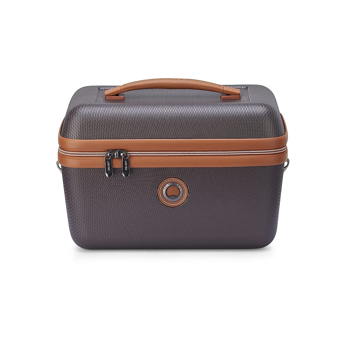 DELSEY PARIS Chatelet 2.0 Makeup and Cosmetic Beauty Travel Case, Chocolate Brown