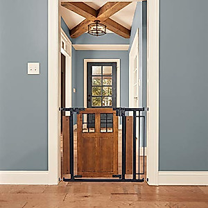 Evenflo Barn Door Walk-Thru Gate (Farmhouse Collection)