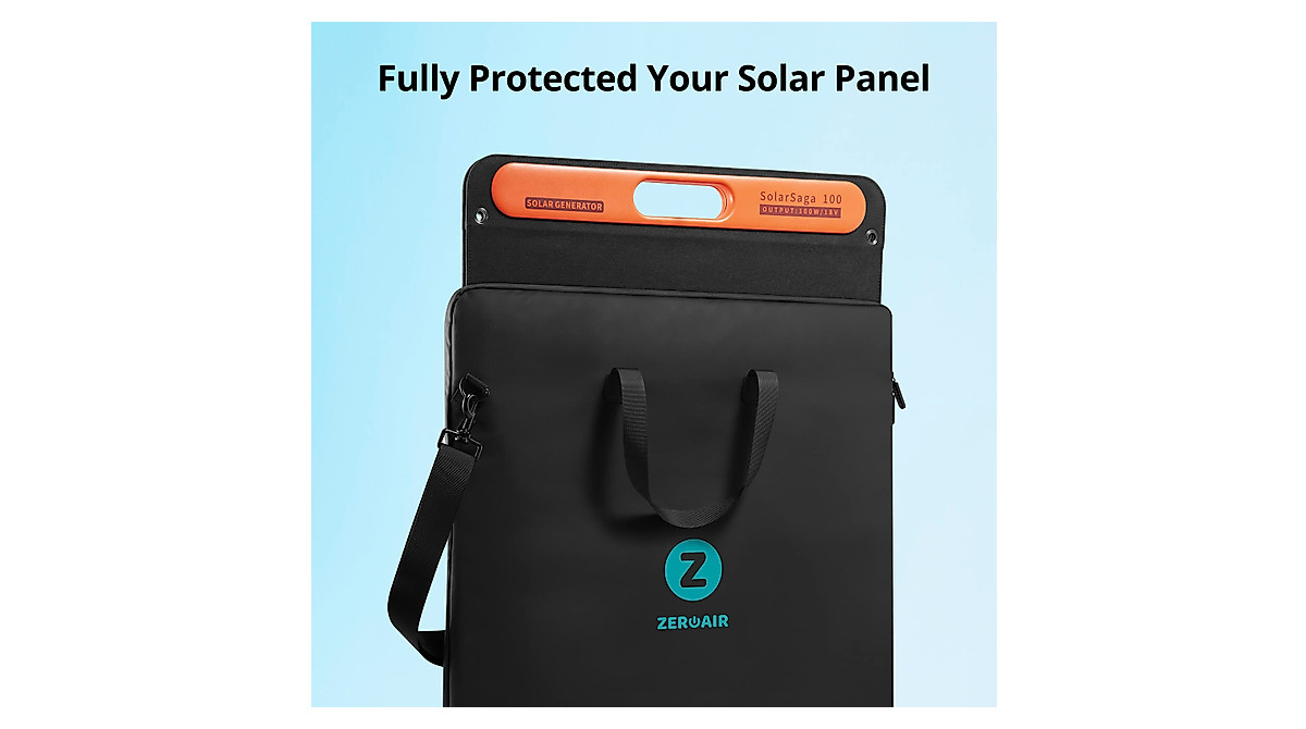 ZEROAIR Solar Panel Storage Bag for Jackery Kits