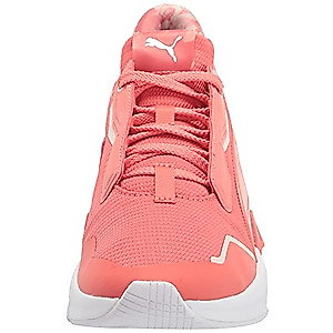 PUMA Women's PROVOKE XT Sneaker, Georgia Peach-Puma White, 8.5