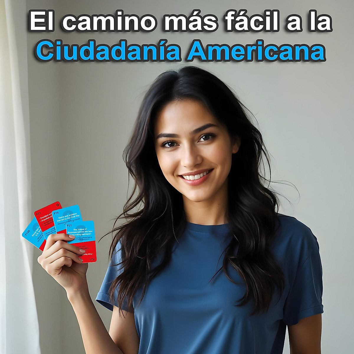 US Citizenship Flash Cards 2025: Study Guide: Ciudadania Americana Spanish and English. Flash Cards incluye Audios Online. USCIS 100 Preguntas y respuestas